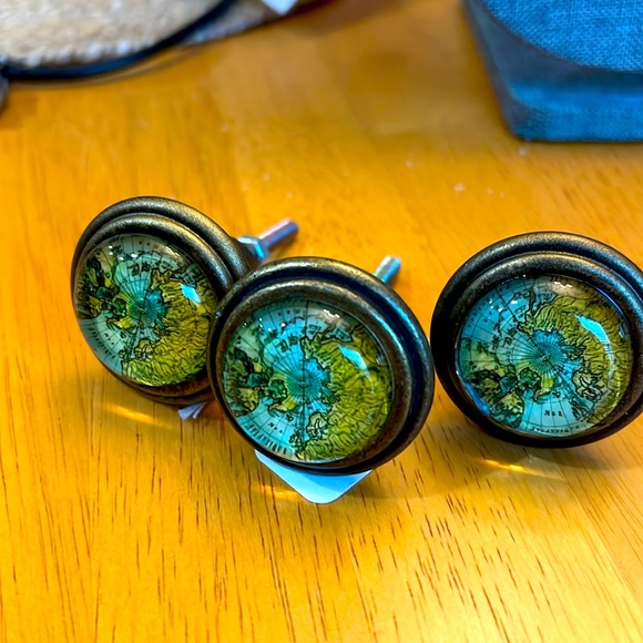 Other | Vintage Look Map Door Knobs | Poshmark
